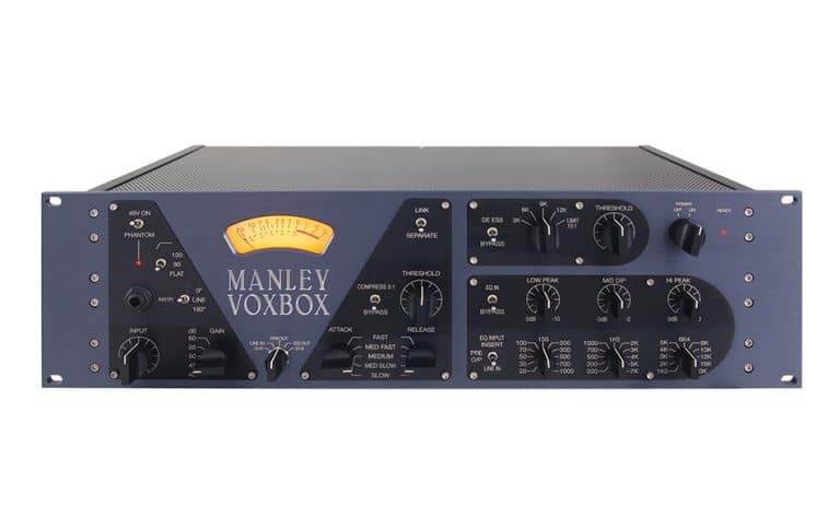 Manley Voxbox Reference Channel Strip Review - iDesignSound