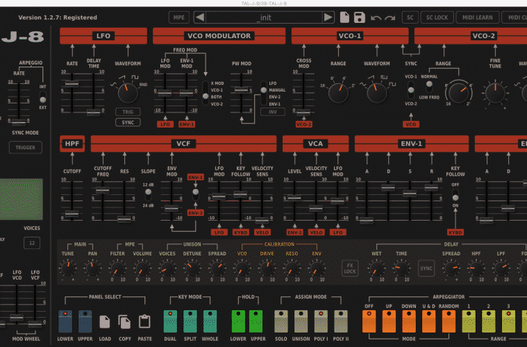 We reviewed and tested the TAL-J-8 Roland Jupiter 8 VST Emulation.